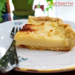 A Greek flan flavoured with soumada – Eat Dessert First Greece